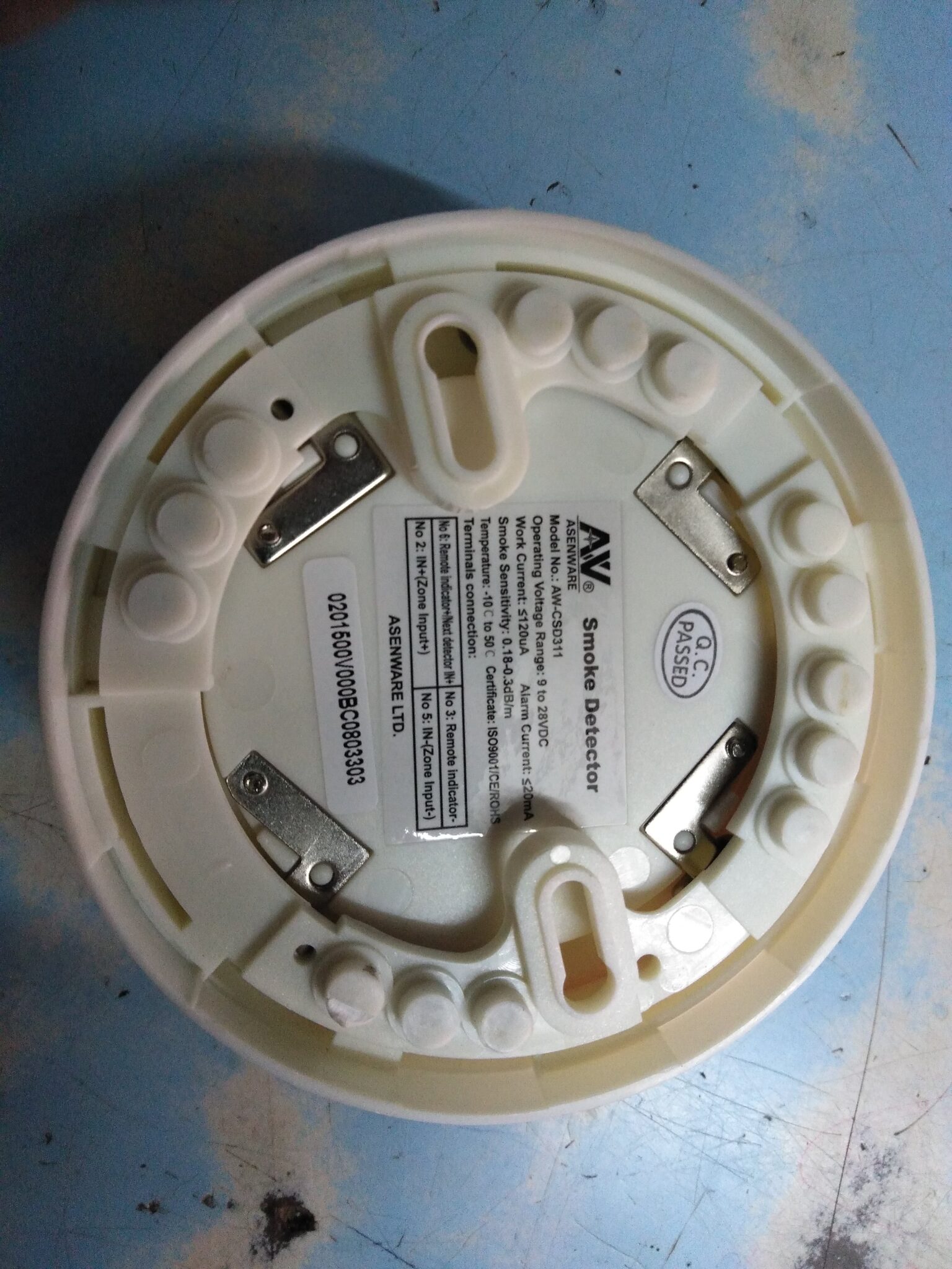 Asenware Fire Alarm Smoke Detector - Patsec Security Store