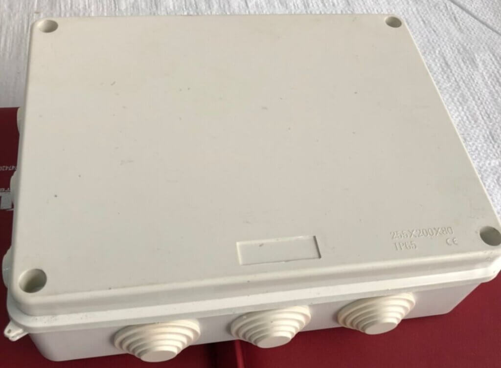Waterproof Adaptor box 255 by 200 by 80 - Patsec Security Store